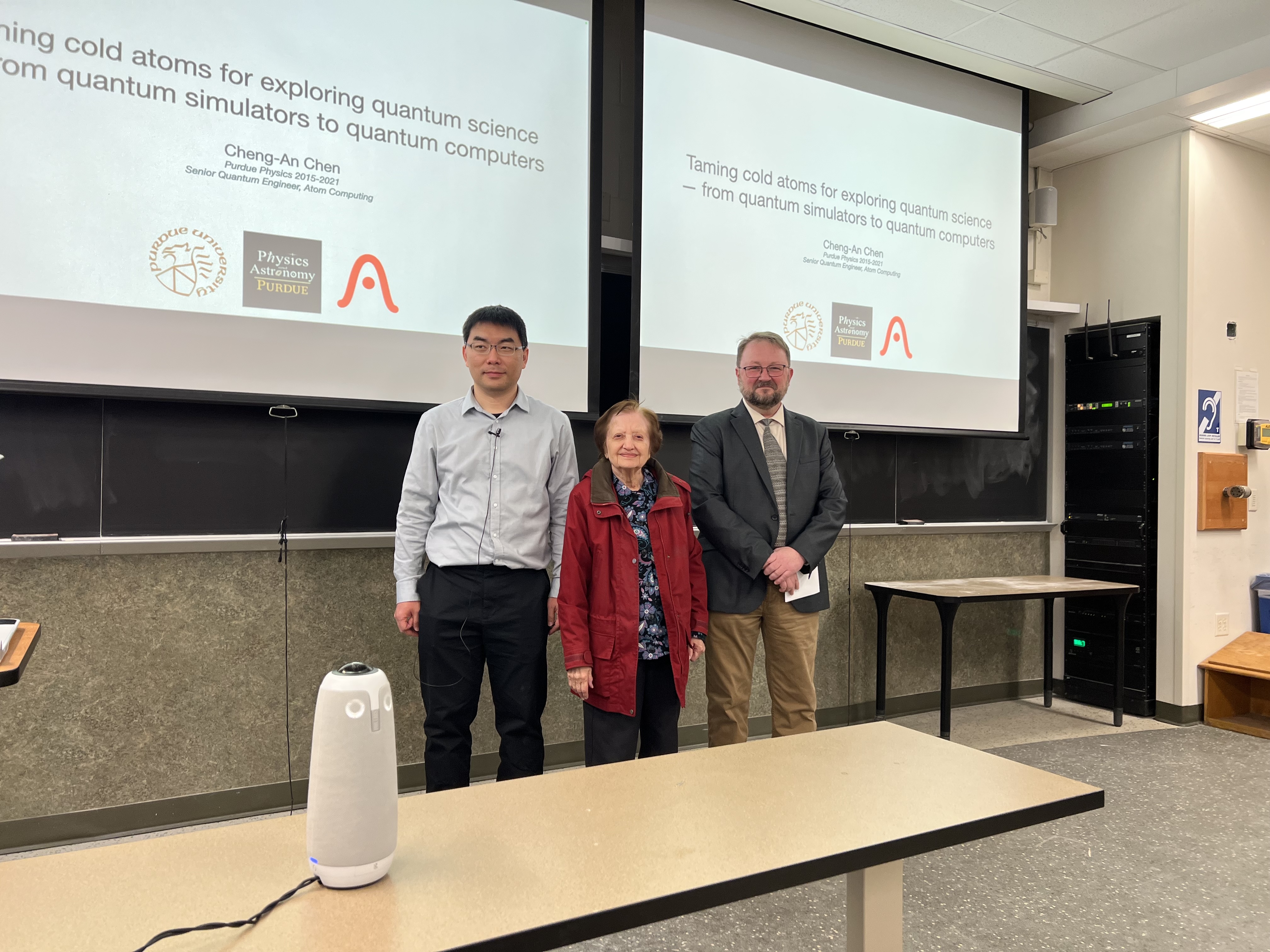 Purdue Physics: Hung Lab: Ultracold quantum gas and quantum optics ...